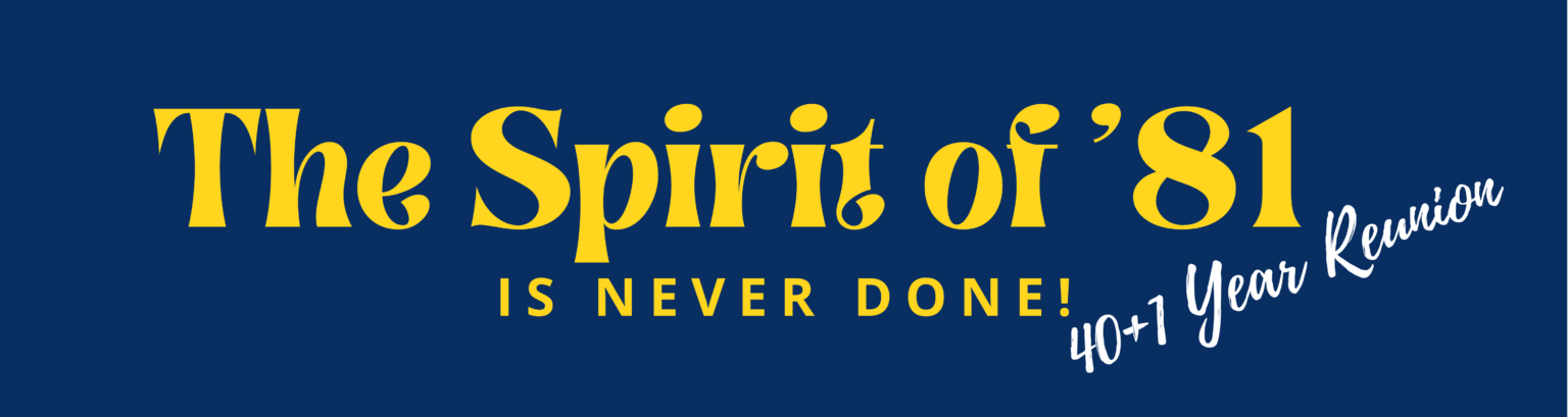 Class of 1981 - 40th+1 Reunion - Catholic Memorial High School